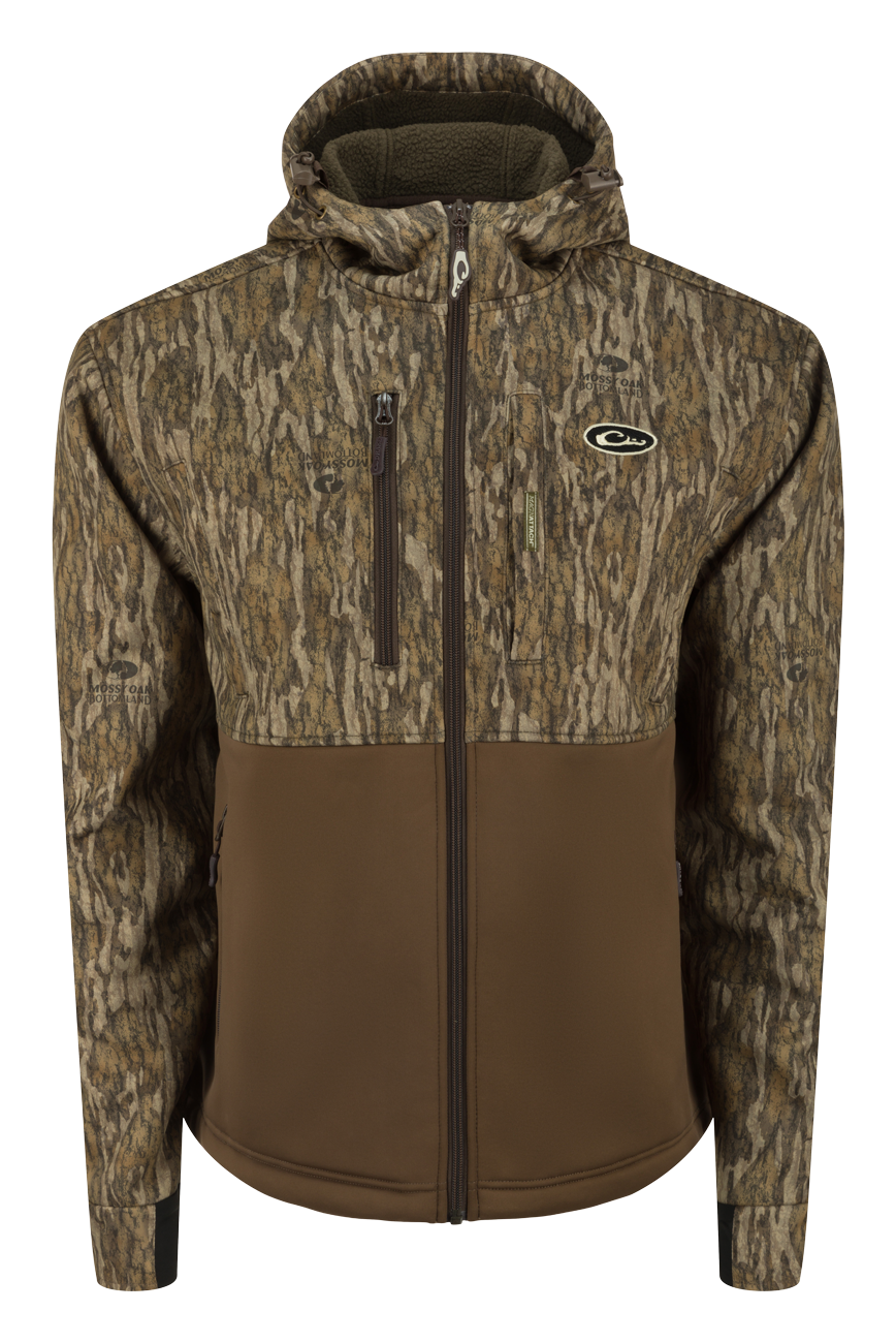 Drake Waterfowl MST Hole Shot Eqwader Full-Zip Hooded Jacket for Men ...